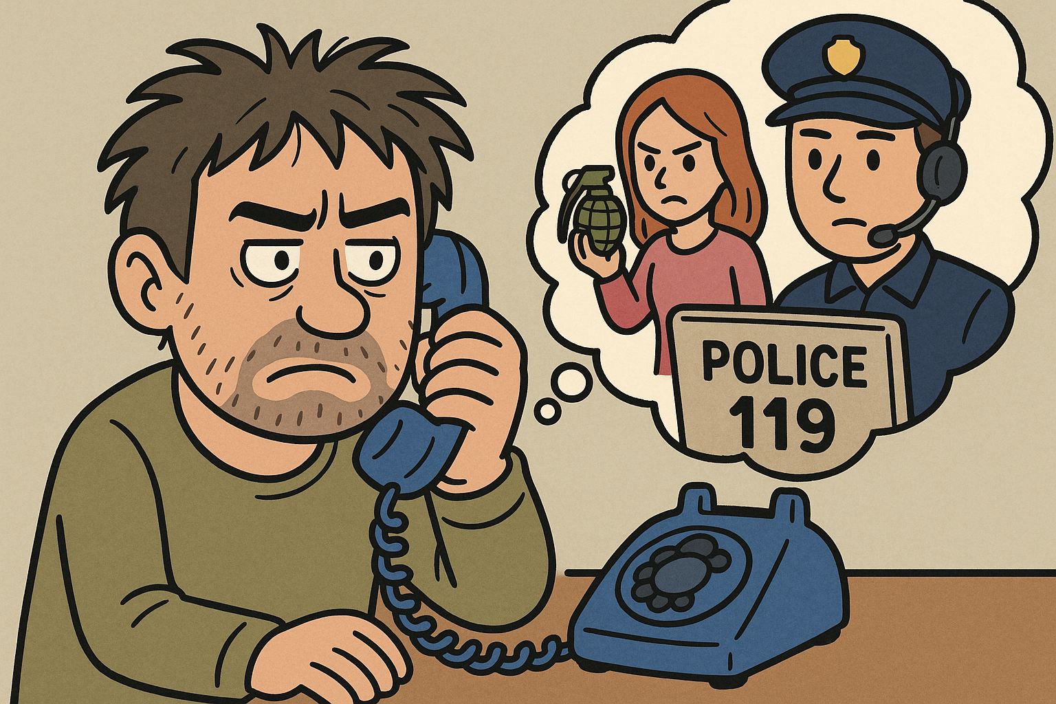 Husband’s Spite with Wife Lands Him in Jail Over Fake 119 Tip on AKD’s Galnewa Visit - Asian Mirror