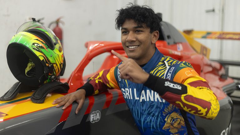 Yevan David Becomes First Sri Lankan to Compete in FIA Formula 3 ...