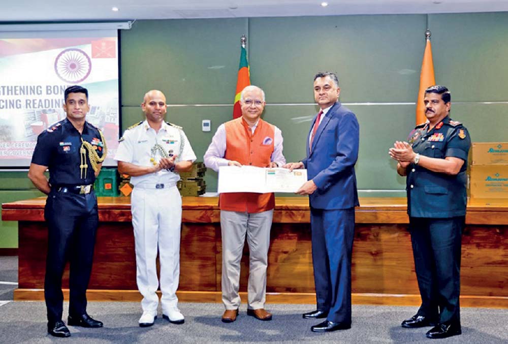 India Gifts USD 5.5 Million Worth of Military Equipment to Sri Lanka ...